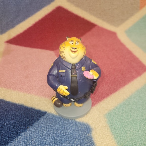 Disney | Toys | Disney Zootopia Officer Clawhauser Mini Figure Cheetah ...